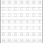 uppercase alphabet tracing worksheets - Letter Tracing Worksheets