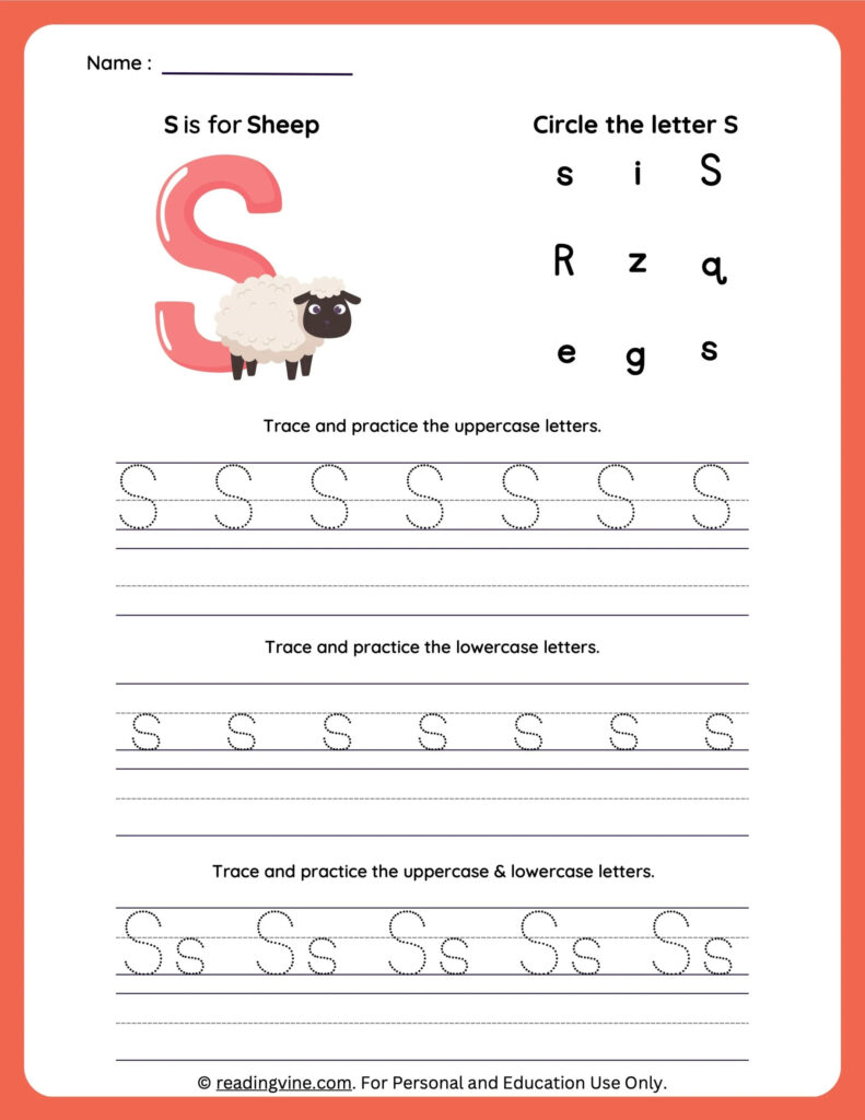 Trace The Letters Worksheet S Printables - Letter Tracing Worksheets